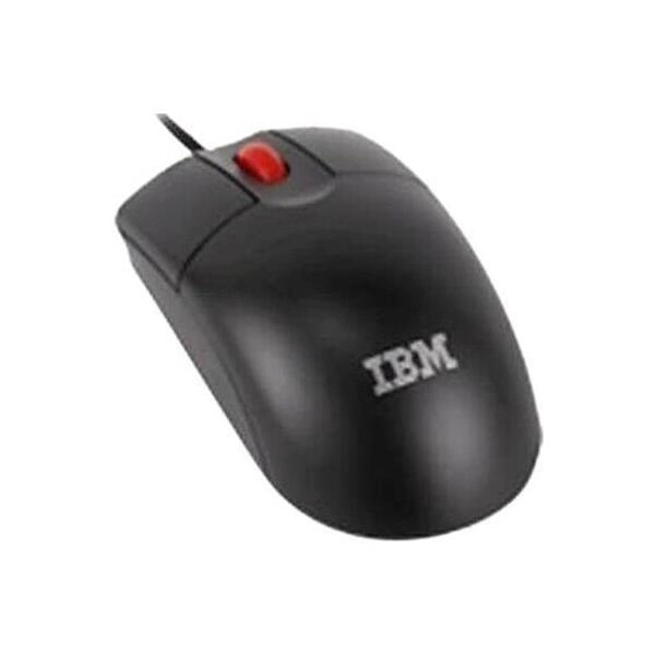 Mouse óptico IBM original, con rueda de scroll, color negro – Telmedia ...
