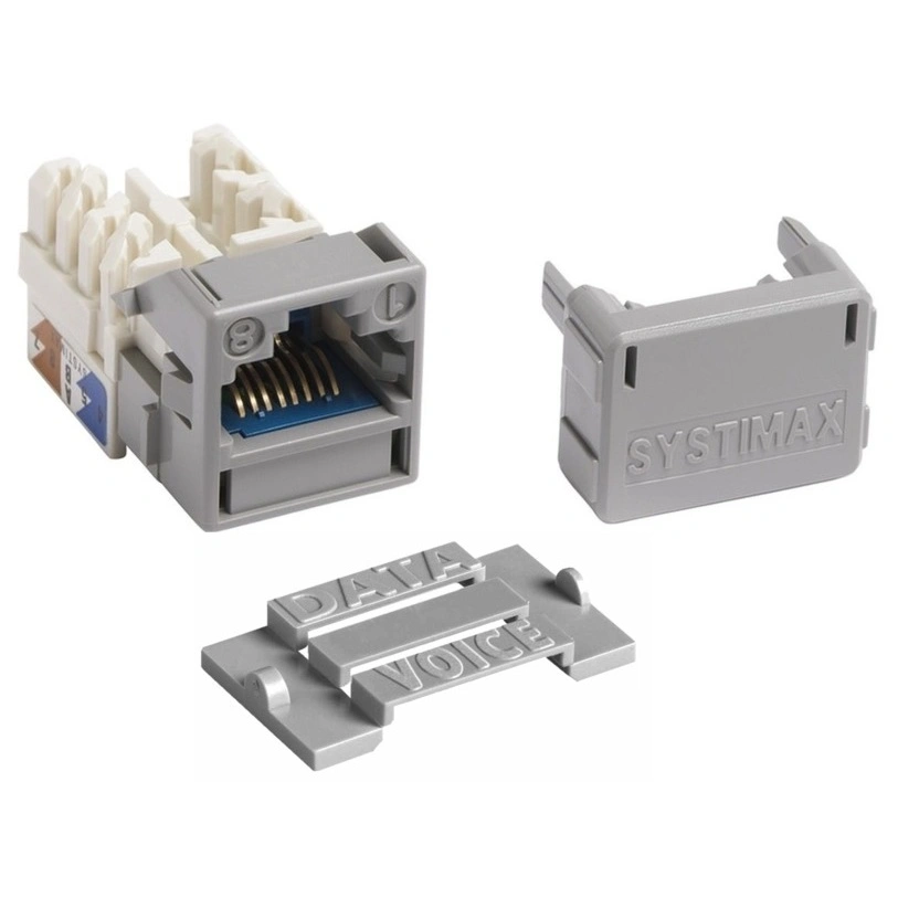 Systimax – Jack Cat 6A, MGS600 Information, Gris – Telmedia Store
