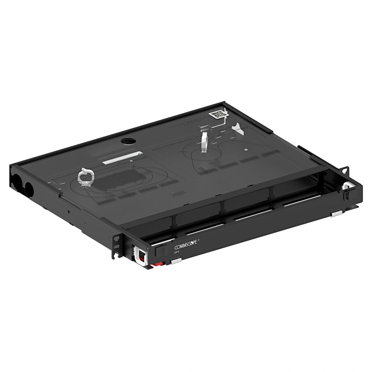 Systimax – Panel EPX 1U deslizable acepta 4 módulos – Telmedia Store