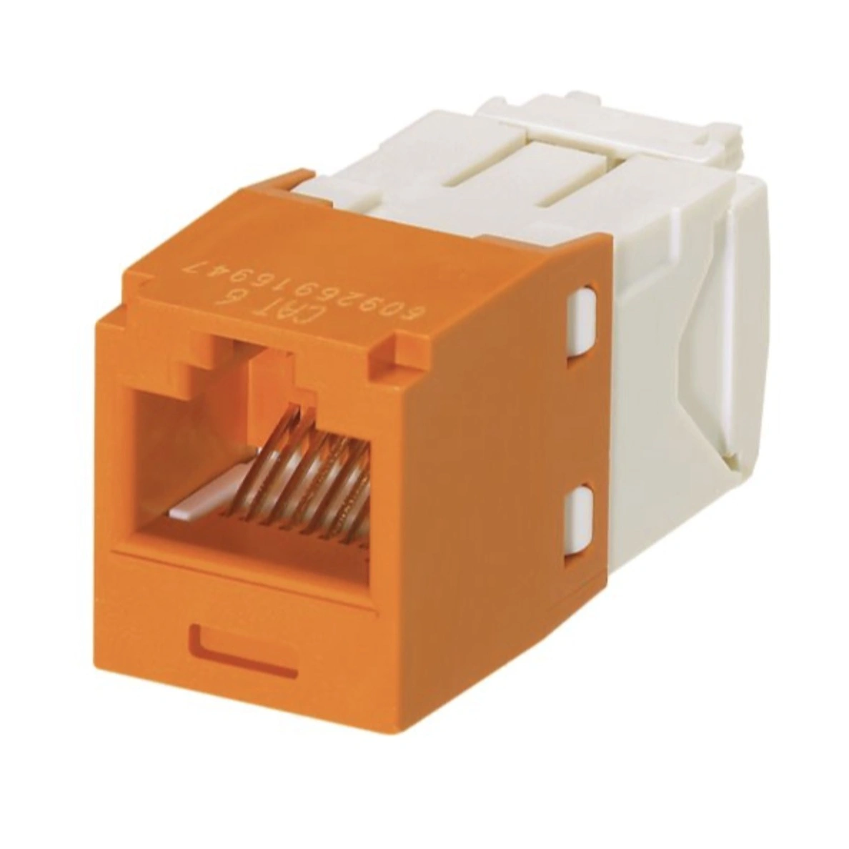 Panduit – Jack modular Mini-Com Categoría 6 Naranja – Telmedia Store