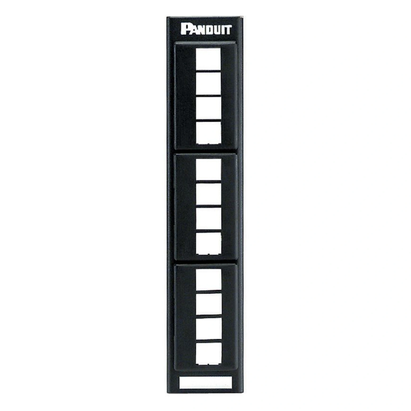 Panduit – Panel de parcheo modular 12 puertos Vacío – store.telmedia.com.mx