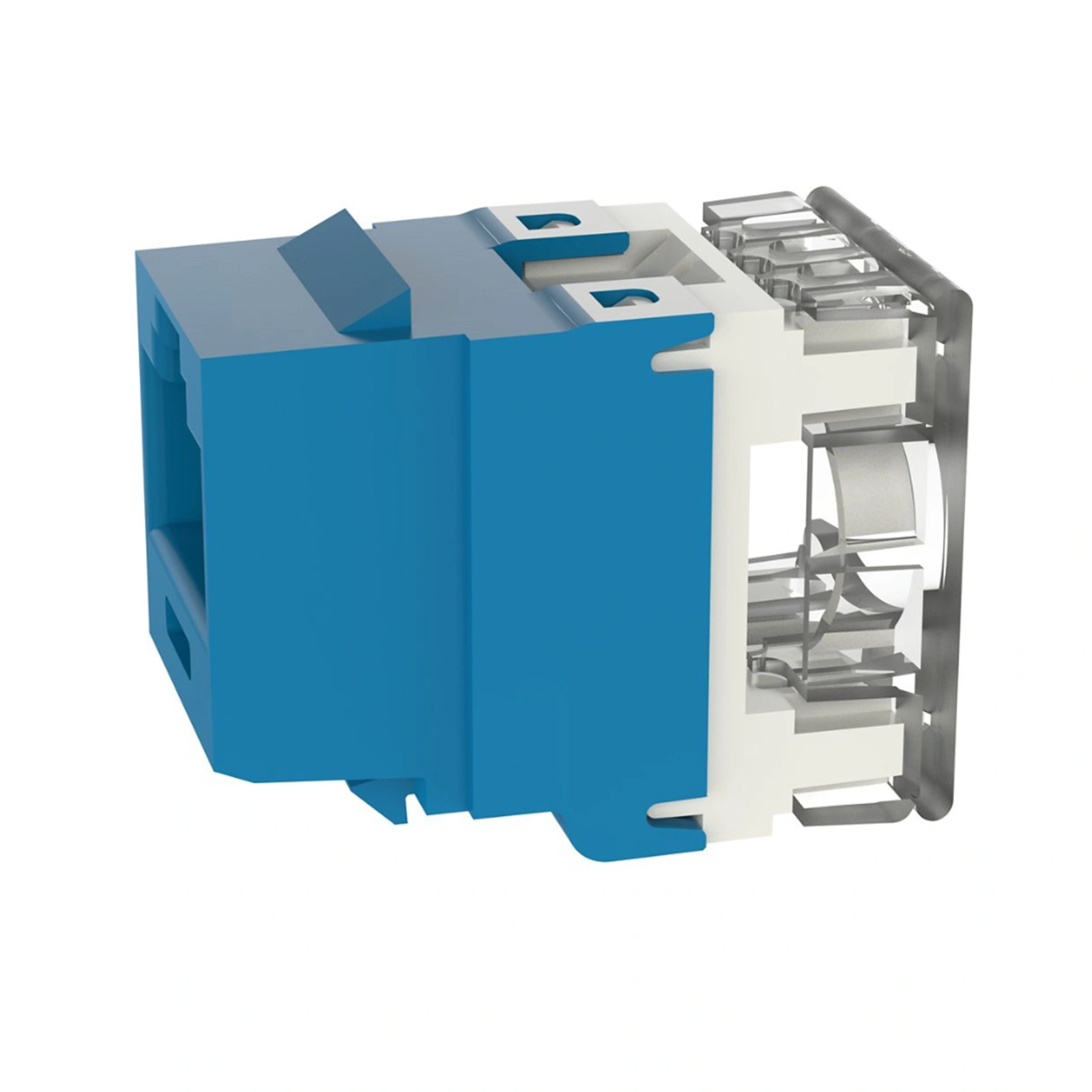 Panduit – Conector Jack RJ45 Cat 5E Azul – store.telmedia.com.mx